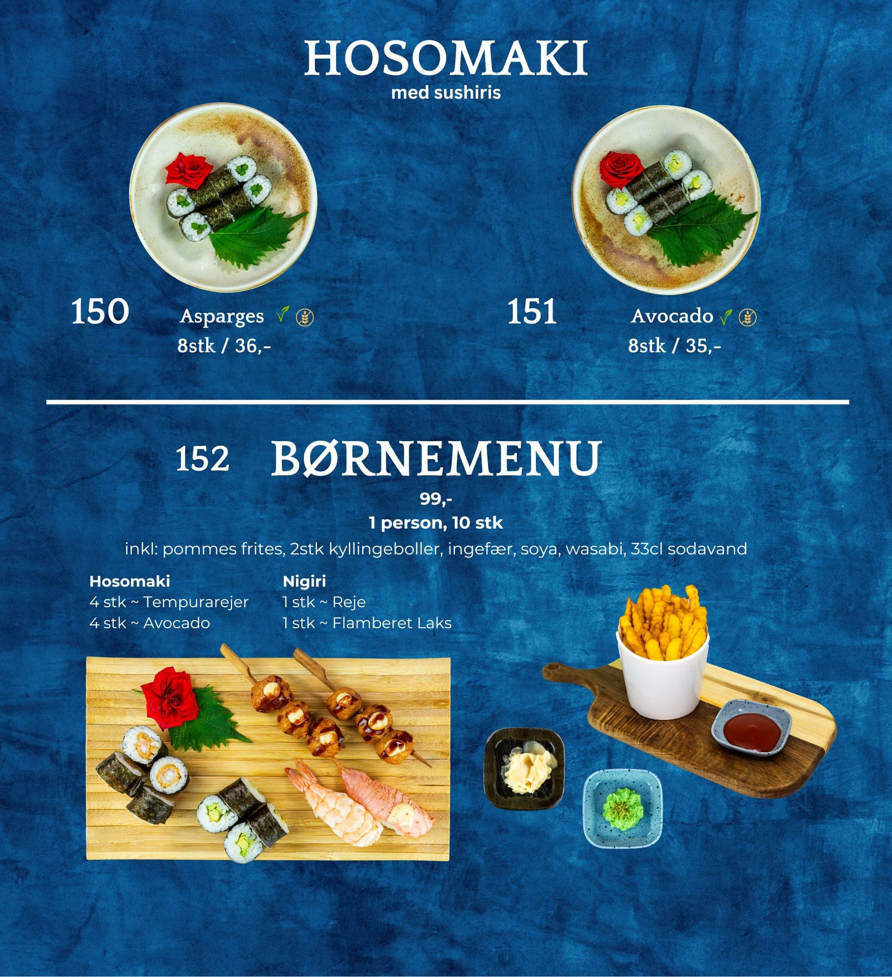 børneMenu - Ocean Sushi