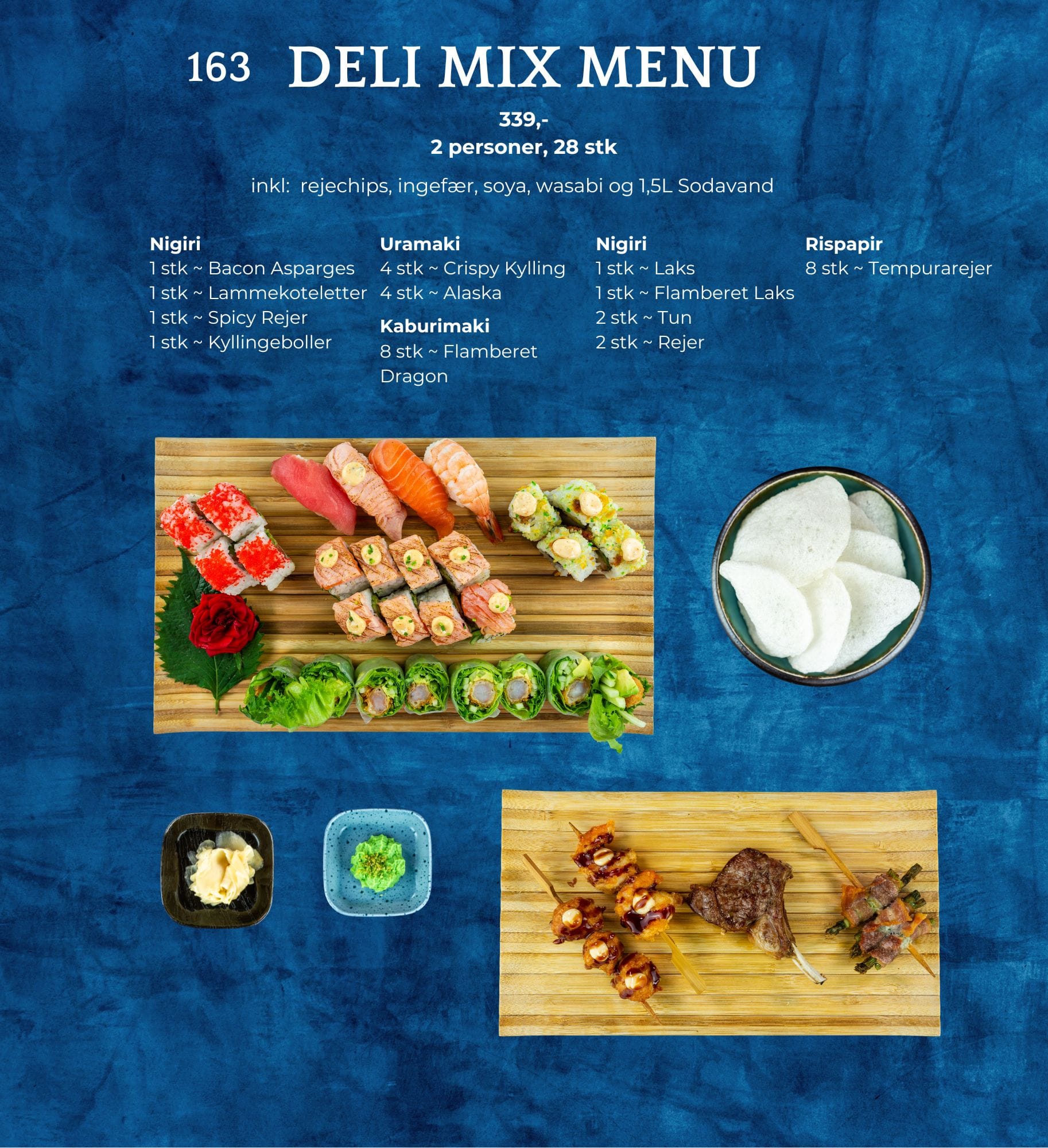 deli mix Menu - Ocean Sushi